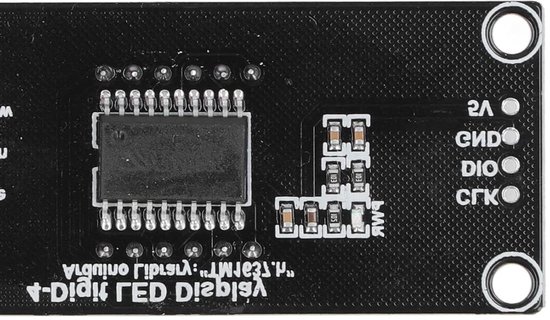 LED Display Module Board - 4 Stuks 4 Digit 7 Segmenten Klok PCB Board | bol
