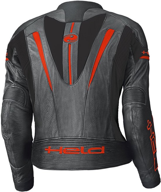 HELD DEBBIE II Sport Motorjas Dames Zwart-NEON-Rood 42 | bol