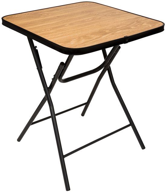 Plooitafel 60 x 60 cm Chaney Hout | bol
