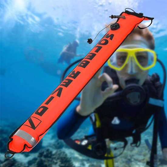 5FT High Visibility Diving SMB Surface Signal - Marker Buoy Inflatable ...