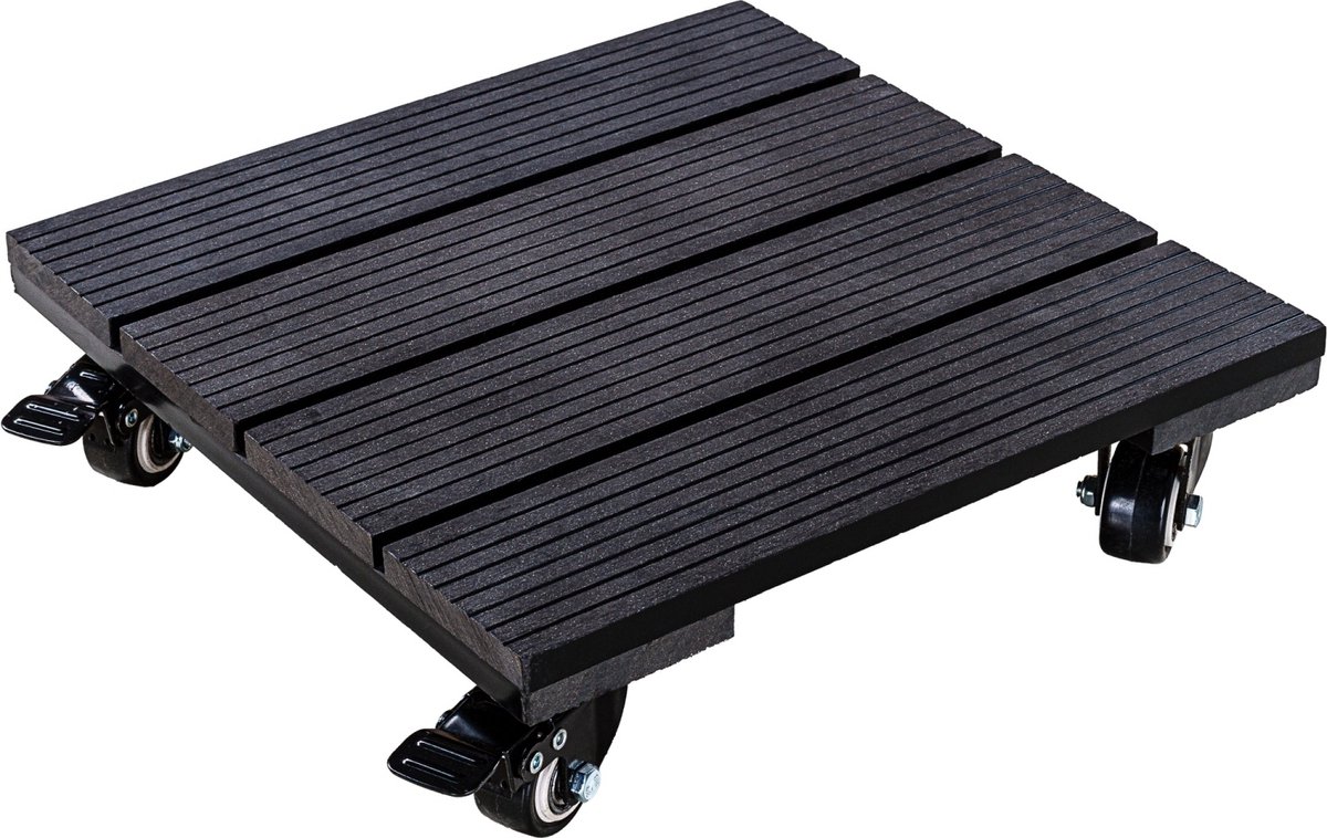 Plantentrolley op wieltjes - Plantentrolley - Plantenroller ...