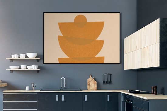 Geometrie - Vormen - Geel - Pastel | bol.com