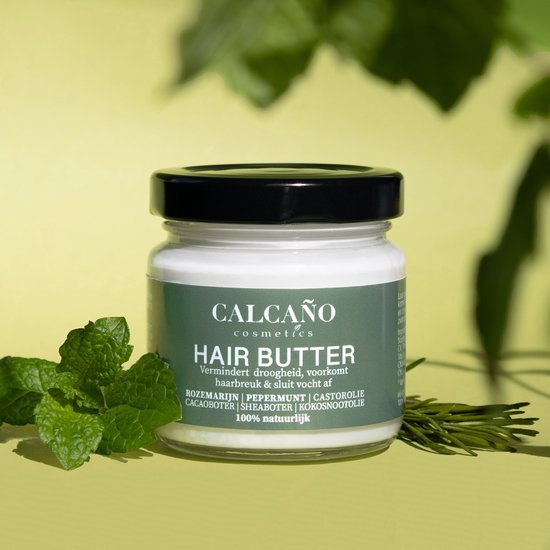 Calcaño Cosmetics - Hair Butter Rozemarijn Pepermunt | bol.com