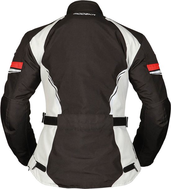 Modeka Violetta Lady Jacket Black Dark Grey 36 | bol.com