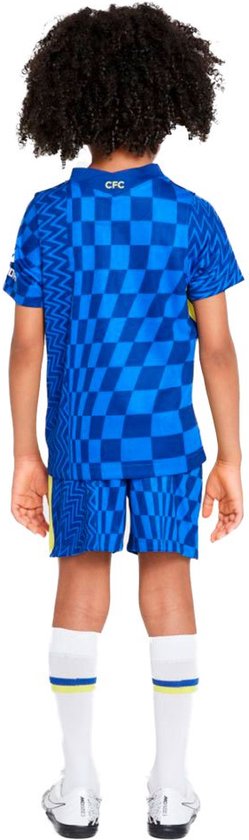 NIKE Chelsea FC Thuis Little Kit 20/21 Junior - Lyon Blue / Opti Yellow ...