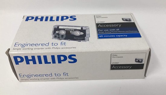 Philips Mini Cassette 007 60 min 10 stuk(s) | bol.com