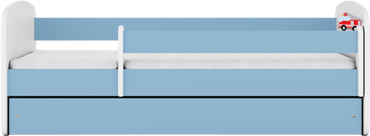Kocot Kids - Bed babydreams blauw brandweer zonder lade met matras 160/ ...