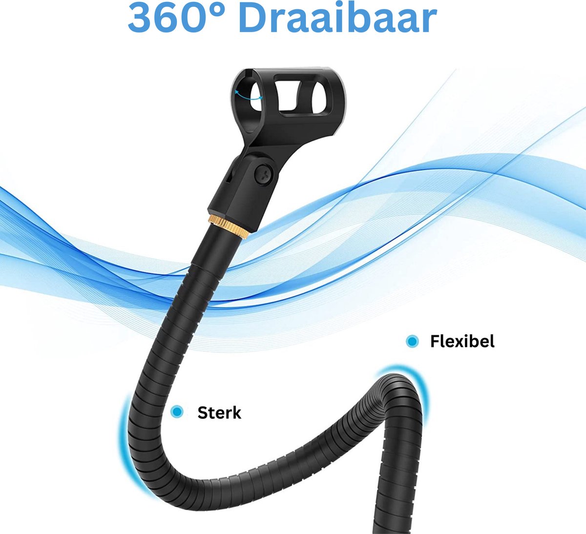 Microfoon Arm - Stevig En Stabiel - 360° draaibaar - Boom Arm - Mic Arm ...