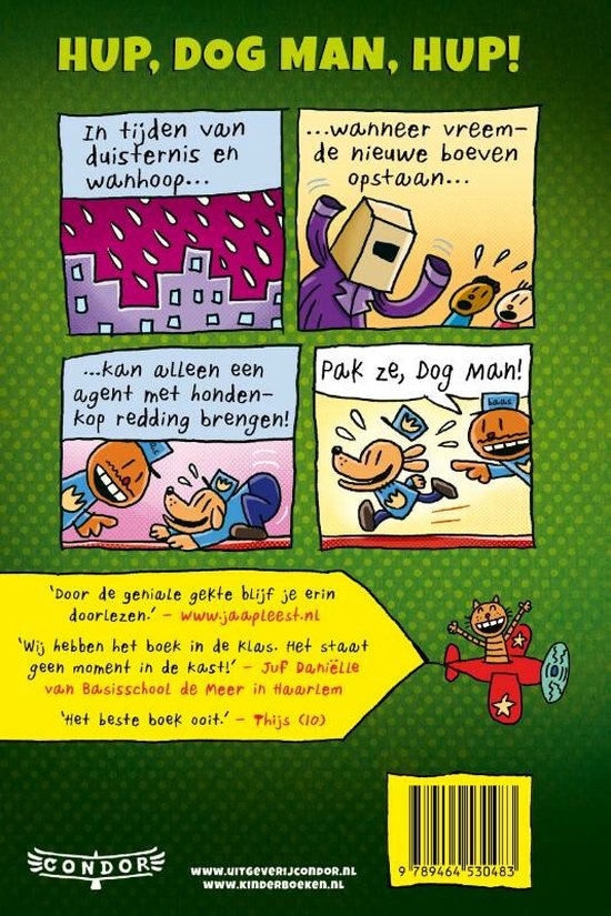 Dog Man 2 - Dog Man gaat los!, Dav Pilkey | 9789464530483 | Boeken | bol