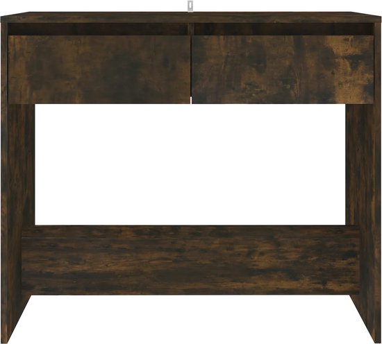 ModernLife' - Wandtafel 89x41x76,5 cm staal gerook eikenkleurig | bol