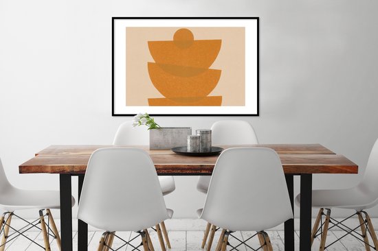 Geometrie - Vormen - Geel - Pastel | bol.com