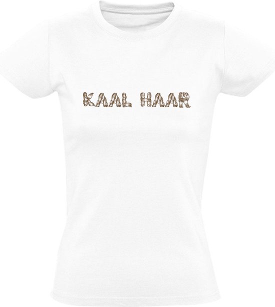 Kaal haar Dames T-shirt | lichaam | body | kapper | haren | bol