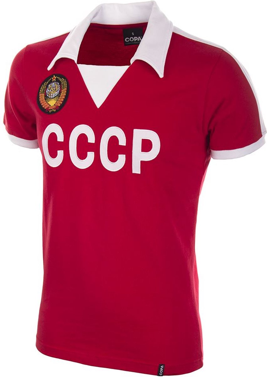 CCCP 1980's Retro Football Shirt Red S | bol.com
