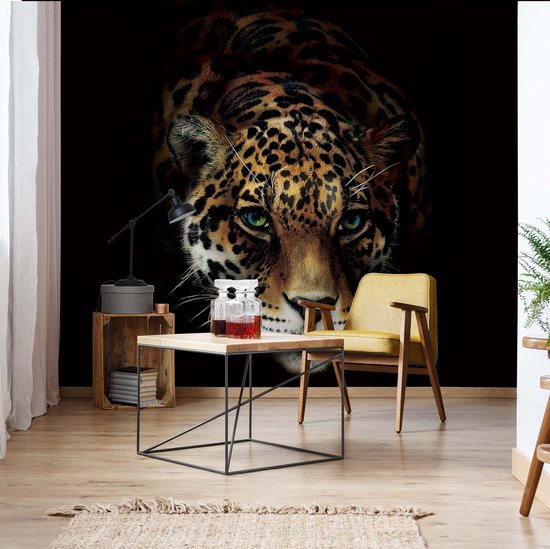Fotobehangkoning - Behang - Fotobehang - Luipaard - Jaguar - Panter ...