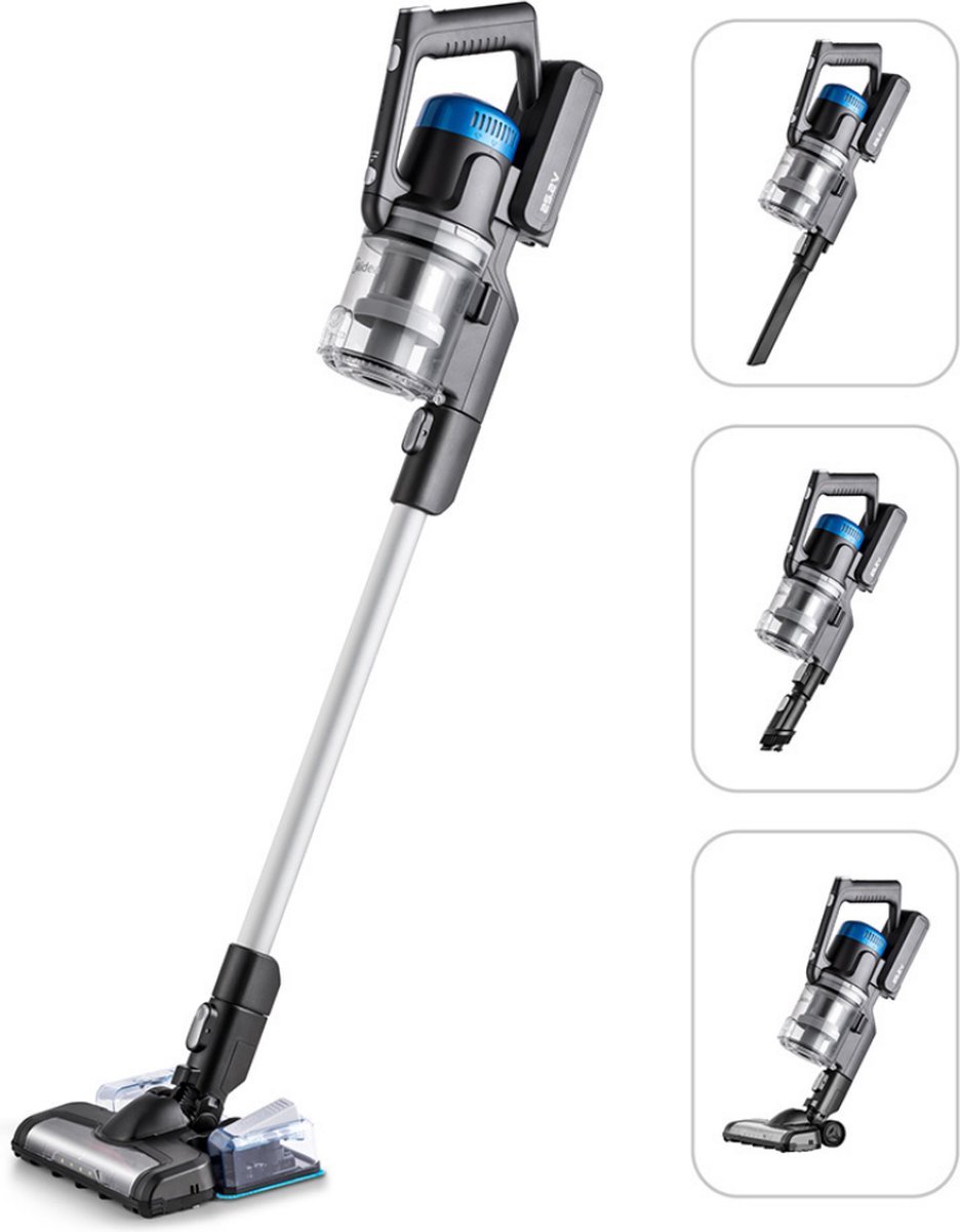 Midea™ P6 Steelstofzuiger - Draadloze Stofzuiger - Multi-Functionele ...