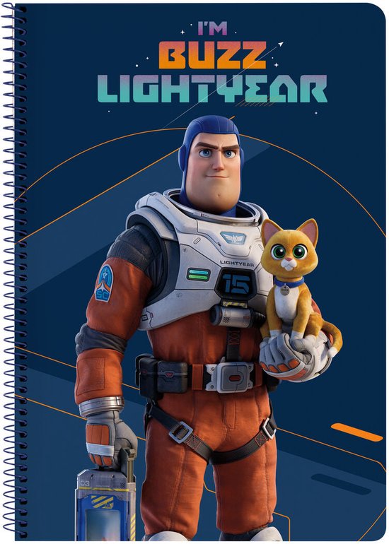 Boek over Ringen Buzz Lightyear Marineblauw A4 | bol