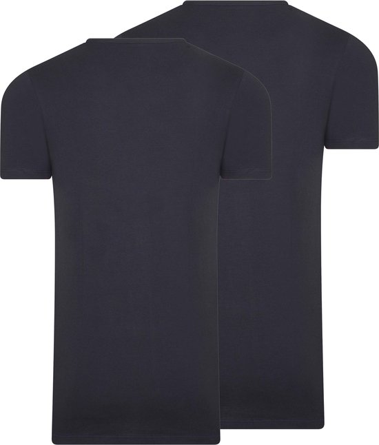 RJ Everyday Den Bosch 2-Pck M. BF V-Neck Navy M | bol.com