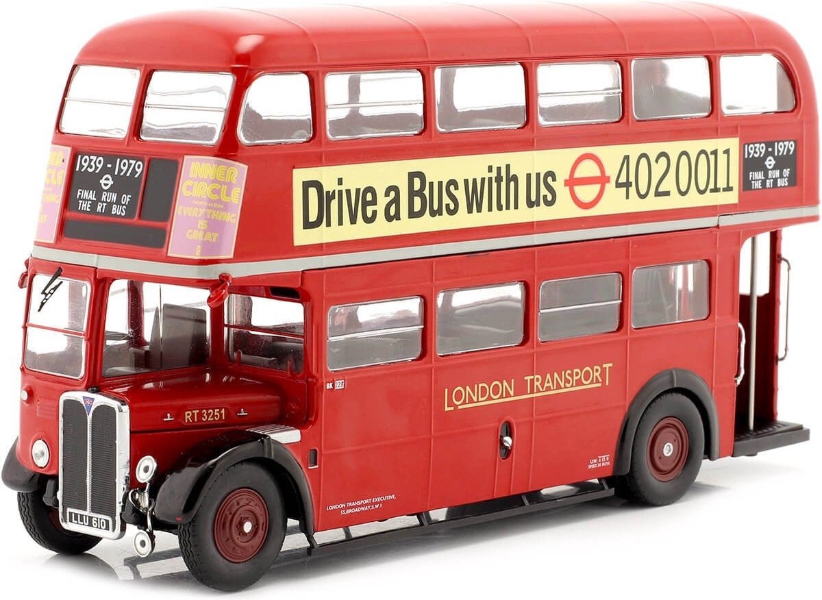 AEC Regent III RT 1939 - 1:43 - IXO Models | bol.com