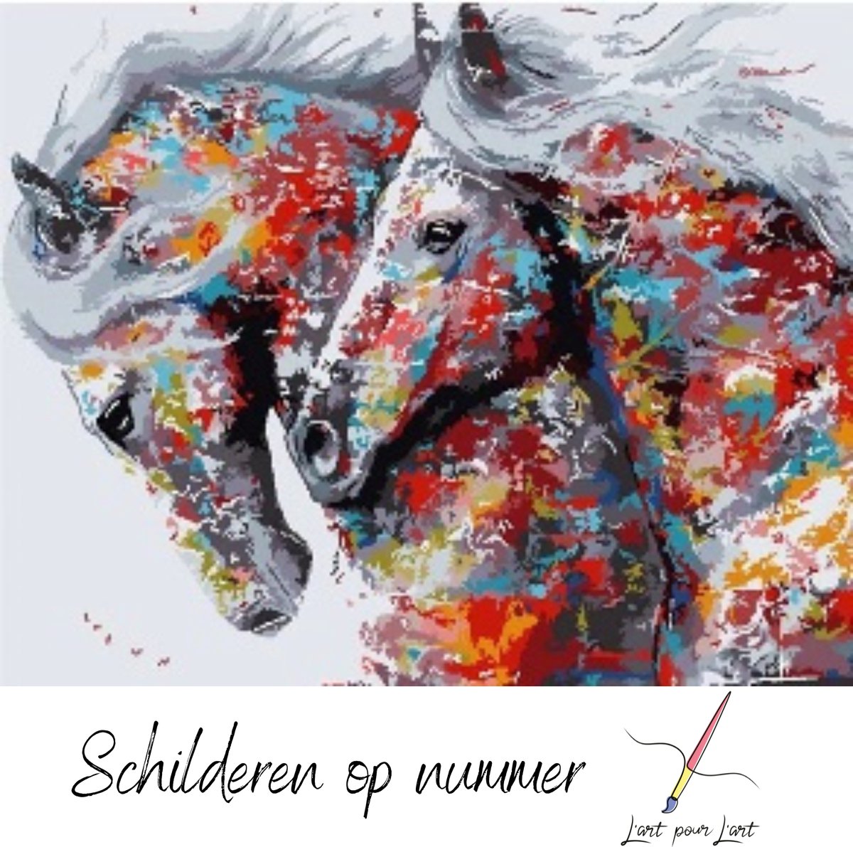 Schilderen op Nummer Volwassenen en Kinderen L'art pour L'art ...
