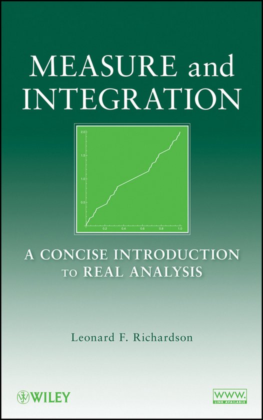Measure and Integration: A Concise Introduction to Real Analysis, Leonard F.... | bol