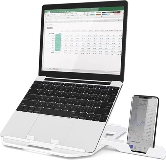Cacious® Laptop standaard en verhoger - Universeel 10 tot 16 inch ...
