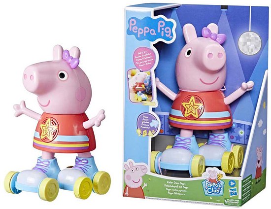 Peppa pig - roller disco - interactief speelgoed - met licht en geluid ...