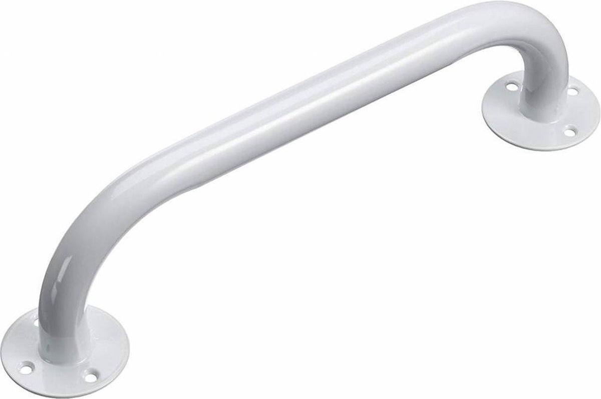 Stalen wandbeugel wit, hoog- Stalen wandbeugel wit, hoog 30 cm | bol.com