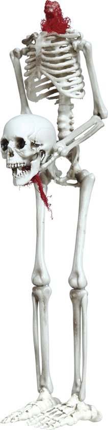 Fiestas Guirca Decoratie skelet pop - afgehakt hoofd - 37 cm - hangend - kunststof -... | bol
