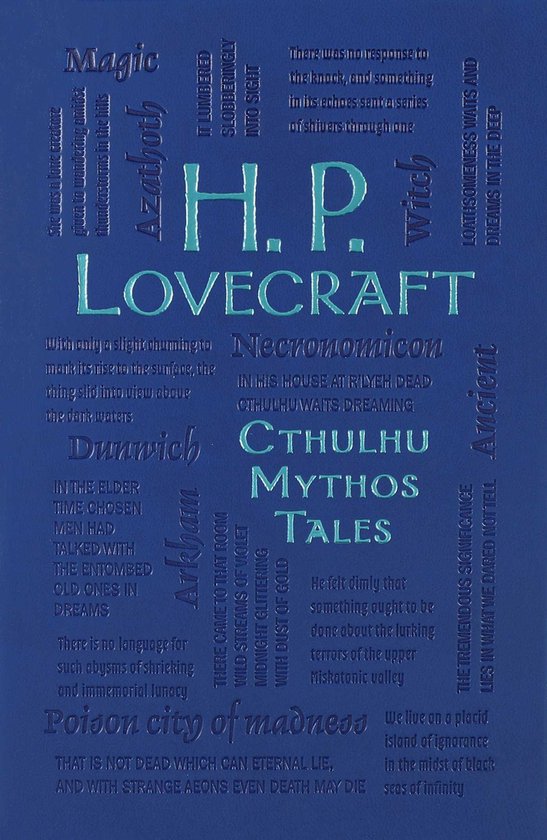 Word Cloud Classics- H. P. Lovecraft Cthulhu Mythos Tales, H. P. Lovecraft |... | bol