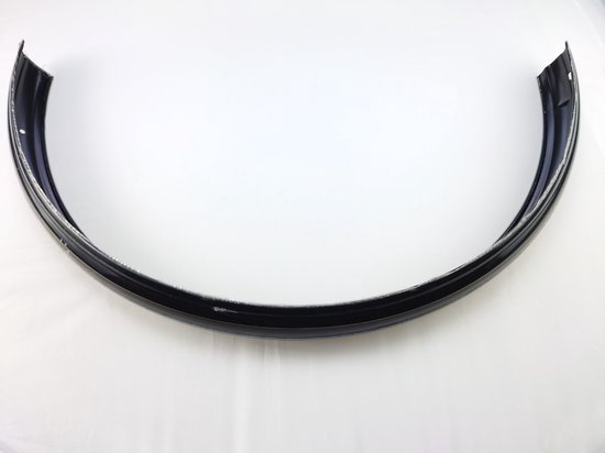 Hulzebos Spatbord achter 26 zwart met gouden bies | bol