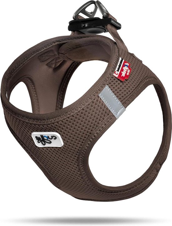 Harnas Vest Air-Mesh bruin - klein - geschikt voor chihuahua's | bol