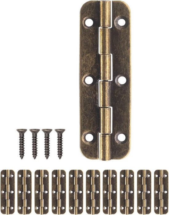 Antique metal hinges - classic iron design for cabinets and chests ...