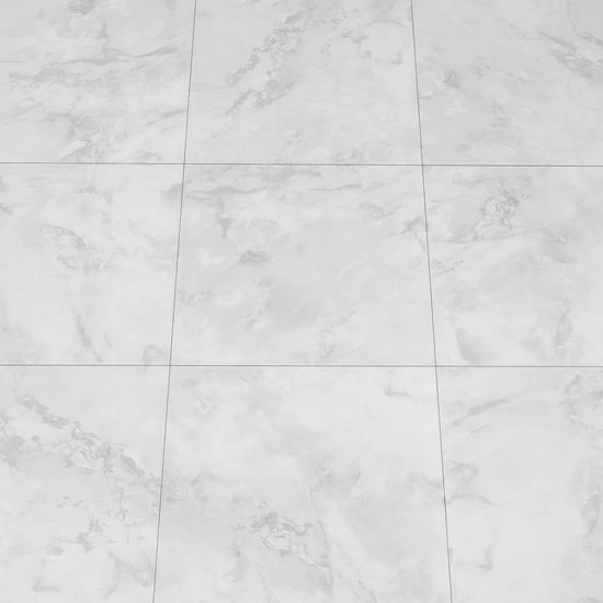 Zelfklevende vinyl vloertegels set van 10 stuks - badkamer keuken ...