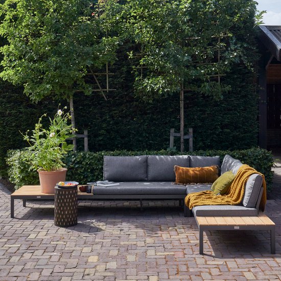 WOOOD Perry Kruk - Hout - Donkerbruin - 49x30x30 | bol