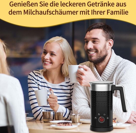 Automatische Elektrische Melkopschuimer 4-in-1 - 300 ml - Voor Warm en ...