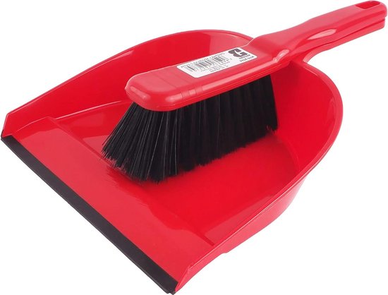 Stoffer en blik - Handveegset met speciale haren - rubberen lip ...