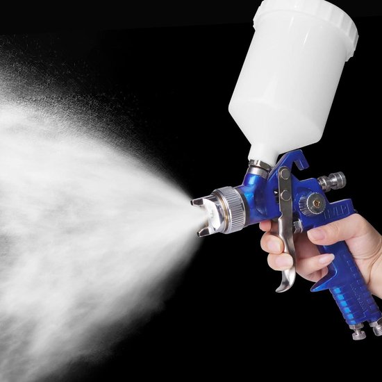 HVLP Verf Sproeier Set - 0.8 MM & 1.4 MM Nozzle - Professioneel ...