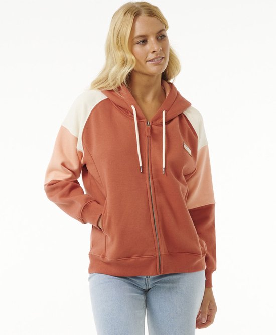 Galicia Full Zip Fleece - Rust | bol