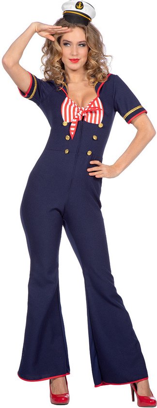 Catsuit Matroos Luxe Dames - Maat 34 | bol