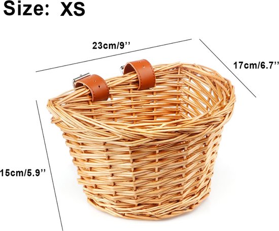 Equivera Fietsbak - Fietsmand - Fietskrat - Fiets Mand - Fietsmanden ...