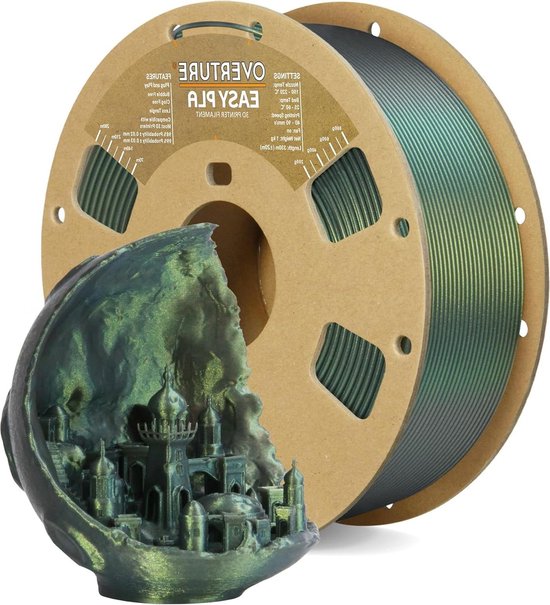 Color Changeable Green Starlight PLA 1.75mm Filament - 1KG Spool - Fit ...