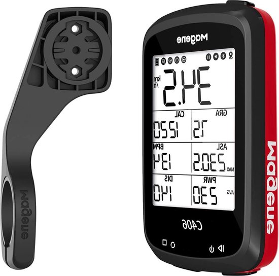 Fietscomputer met waterdicht GPS-functie en draadloze racefietsmonitor ...