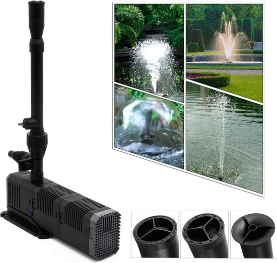 Water Play Pump - Pond Pump for Fountains and Gardens - Stream Flow ...