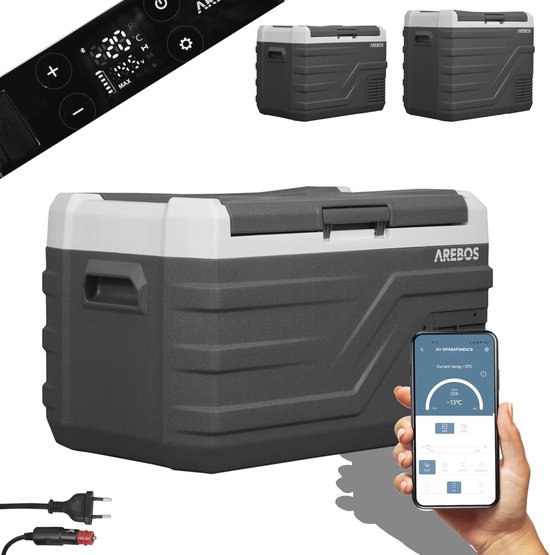 Elektrische Koelbox 26 Liter met APP-bediening | Koeling, Vriezing en Warmhouden | bol