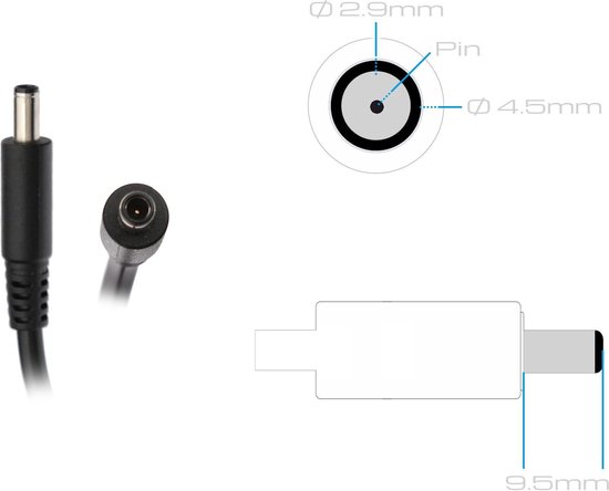 Dell DA65NM191 oplader 65W | bol