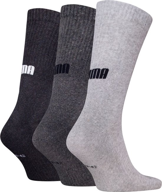 Puma Sportsokken Cushioned New Generation - 3 paar Crew sokken - Grey ...