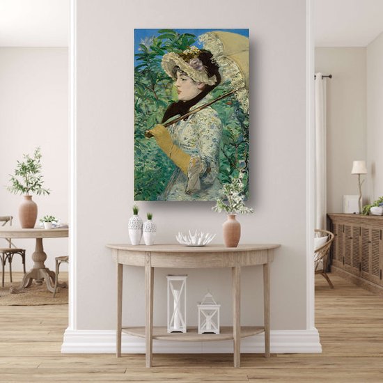 Jeanne (Spring) - Édouard Manet poster - Vrouw muurdecoratie - Posters ...