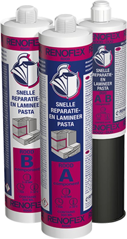 Renovaid Renoflex Rood Duo (150ml) per set | bol