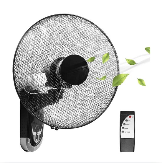 Wandventilator - Muurventilator Met Krachtige 60W Motor - Muur ...