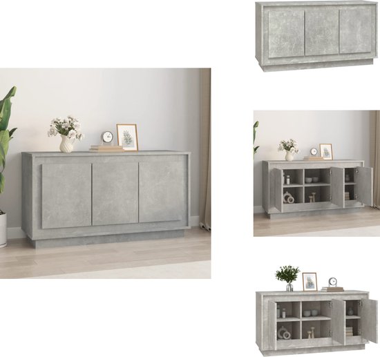 vidaXL Dressoir - Dressoirs - Kast - Dressoirkast - Dressoir 102x35x55 cm bewerkt hout... | bol